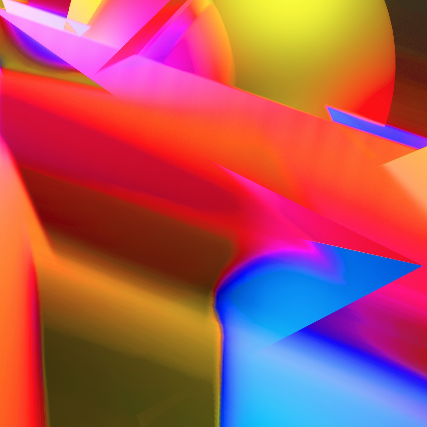 Composition with a Sphere - Pat Bloom | Digital Art