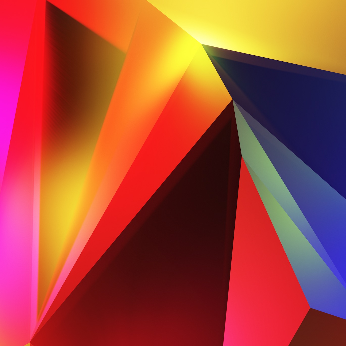 Floating Tetrahedron - Pat Bloom | Art